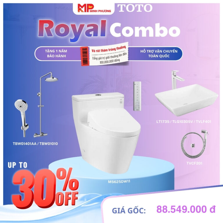TOTO Royal Combo - Minh Phương Showroom